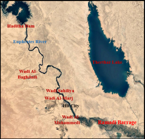 Discharge Capacity of Euphrates River from Haditha Dam to Ramadi ...