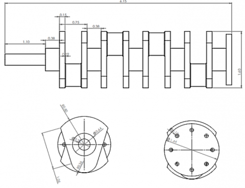 Finite Element Analysis of Crankshaft Stress and Vibration in Internal ...