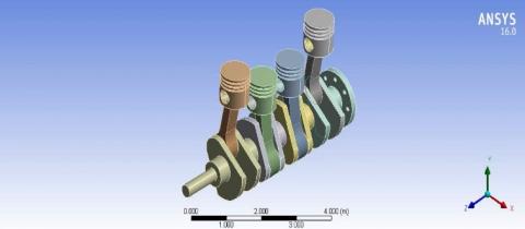 Finite Element Analysis of Crankshaft Stress and Vibration in Internal ...