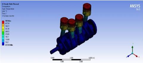Finite Element Analysis of Crankshaft Stress and Vibration in Internal ...