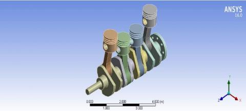 Finite Element Analysis of Crankshaft Stress and Vibration in Internal ...