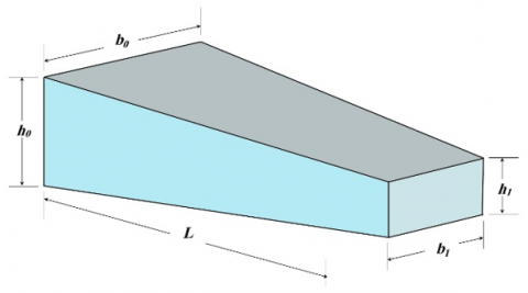 Free Vibration Analysis of Non-Prismatic Beam under Clamped and Simply ...